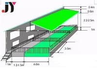 China Hot-Rolled Steel H-Section Steel Structure for Dairy Cow Shed/Poultry Farm Shed Made for sale