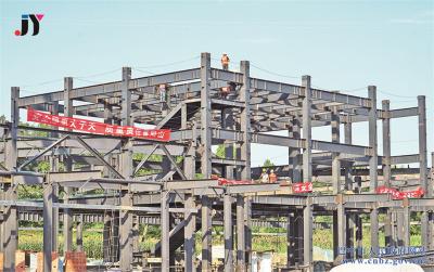 China Steel Structure Light Steel Prefab Multi Apartment Building with Structural Roofing for sale