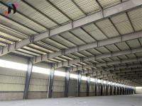 China 50m2 Steel Structure Livestock Shelter for Live Cattle and Goat Shed Bolt Connection for sale