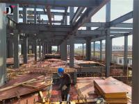 China Forming Hot-Rolled Steel High Rise Frame Building for Gym and Shop in Office Building for sale