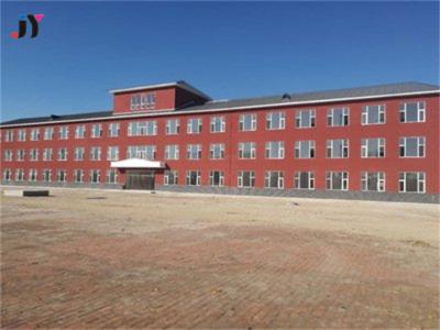 China 50-Year Life Span Prefabricated High Rise Construction Using Hot-Rolled Steel Forming for sale
