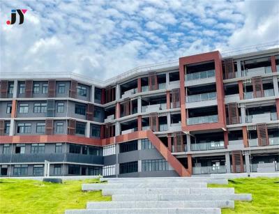 China Q235 Carbon Structural Steel Bolt Connection Steel Structure Office Construction for sale