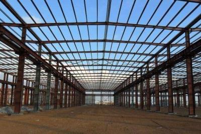 China Prefabricated Steel Structure Workshop for Farm Storage Warehouse Metal Building Kits for sale