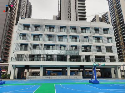 China High Rise Multi Storey Steel Structure Building with Steel Column Member 50-80m2 for sale
