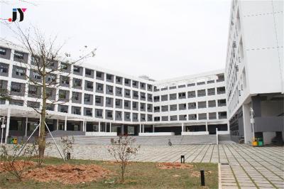 China Hotel Building Construction with High Rise Q235 Steel Structure and Bolt Connection for sale