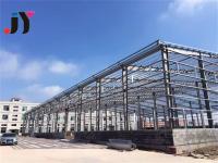 China Prefabricated Steel Warehouse / Workshop / Hangar / Hall with H-Section Steel Structure for sale