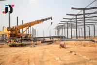 China Mild Steel Structure Building with 1% Tolearance and Hot-Rolled Steel Forming for sale