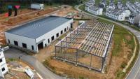 China Hot-Rolled Steel Easy Build Warehouse for Commercial and Agriculture Buildings Tolearance 1% for sale