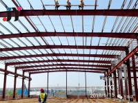 China Hot-Rolled Steel Easy Build Warehouse for Commercial and Agriculture Buildings Tolearance 1% for sale