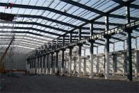 China Q235 Carbon Structural Steel Light Type Steel Structure Warehouse Made of Hot-Rolled Steel for sale