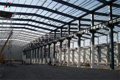 China Q235 Carbon Structural Steel Light Type Steel Structure Warehouse Made of Hot-Rolled Steel for sale