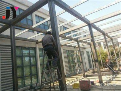 China Hot Galvanized Steel Structure Frame Prefabricated Building for Guide Site Installation for sale