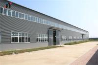China Prefabricated Steel Structure Three Office Buildings with GB Standard H-Section Steel for sale