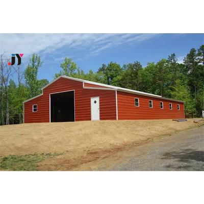 China JY69 Prefabricated Car Garage with Industrial Shed Designs and Painted Steel Structure for sale