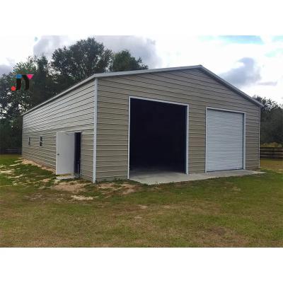 China Prefabricated Metal Steel Structure Car Garage GB Standard Customization Easy Assemble for sale