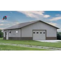 China Hot-Rolled Steel Forming -Style Portable Prefabricated Steel Structure Building Garage for sale