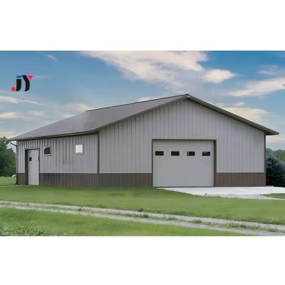 China Light Steel Structure Prefab Car Garage Construction for Q235 Carbon Structural Steel for sale