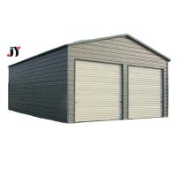 China Q235 Carbon Structural Steel Prefab Steel Structure Hangar Metal Garage Shed Building for sale
