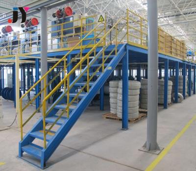 China 50 Years Life Span Galvanized Steel Structure Working Platform with Stairs / Ladders for sale