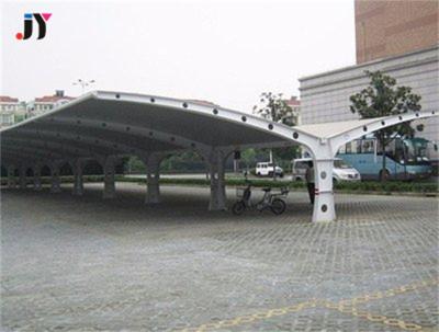China H-Section Steel Movable Carparking/Steel Structure Garage/Carport with Drawing Design for sale