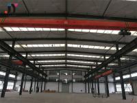 China GB Standard Steel Material Prefab Structure Warehouse Garage Painted/Hot Galvanised for sale
