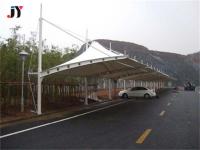 China Durable Prefab H-Section Steel All Weather Steel Frame Outdoor Car Garage with Apex Roof for sale