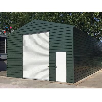 China Customization Prefabricated Sandwich Panel Steel Building Garage with Drawing Design for sale