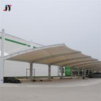 China Car Parking Shed Steel Workshop Strength Steel Structure for Event Fabric Roof Garages for sale
