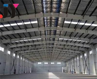 China Prefabricated Metal Workshop Light Frame Steel Structure with Strength Steel Warehouse for sale