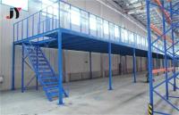 China Steel Platform for Warehouse Made of Q235 Carbon Structural Steel and Steel Column Member for sale