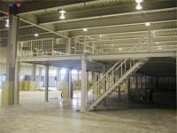 China Bolt Connection Mezzanine Platform with H-Section Steel Structure and Floor Panel for sale