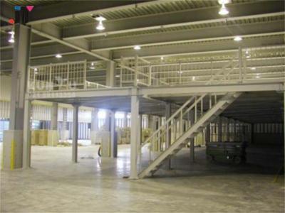 China Bolt Connection Mezzanine Platform with H-Section Steel Structure and Floor Panel for sale