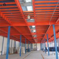 China Bolt Connection Mezzanine Platform with H-Section Steel Structure and Floor Panel for sale