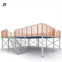 China Steel Column Member Customization Warehouse Mezzanine Floor Platform Racking for Workshop for sale