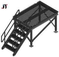 China Wall Stud Designed H-Section Steel Industrial Steel Platforms for Mezzanine Floor for sale