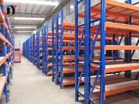 China Steel Warehouse Storage Rack Shelves with Heavy Duty Steel Shelf Bracket GB Standard for sale
