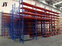 China Heavy Duty Hot-Rolled Steel Attic Style Industrial Storage Shelf with Bolt Connection for sale