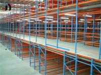 China Heavy Duty Hot-Rolled Steel Attic Style Industrial Storage Shelf with Bolt Connection for sale