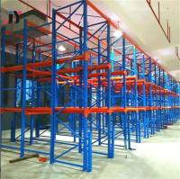 China Heavy Duty Hot-Rolled Steel Attic Style Industrial Storage Shelf with Bolt Connection for sale