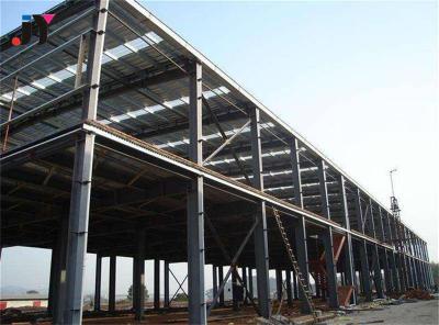 China JY130 Steel Fabricated House for Prefabricated Light Steel Structure Storage Warehouse for sale