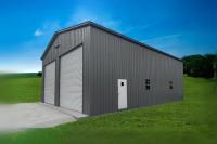 China Yinong Prefabricated Light Steel Structure Garage Metal Carport with 1% Tolearance for sale