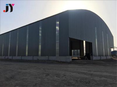China Guide Site Installation for Customization Industrial Prefabricated Steel Frame Hangar for sale