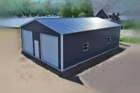 China 50-Year Life Span H-Section Steel Prefabricated Large Car Storage Garage with Direct for sale