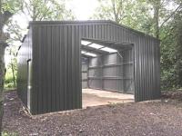 China 50-Year Life Span H-Section Steel Prefabricated Large Car Storage Garage with Direct for sale