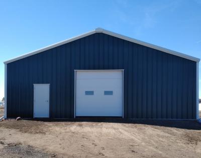 China Q235 Hot-Rolled Steel Structure Outdoor Storage Sheds Garage with Easy Return and Best for sale