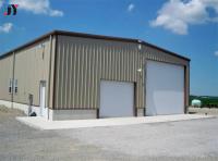 China Q235 Carbon Structural Steel Prefab Metal Carport Garages for Double Building Design for sale