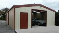 China JY246 Prefabricated Waterproof Canvas Metal Steel Structure Car Garage Design 20-30m2 for sale