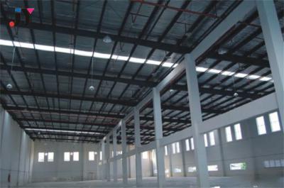 China 50m2 Area Prefabricated Steel Structure Warehouse Workshop with Steel Column Member for sale
