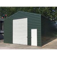 China Industrial Steel Garage Prefabricated Quonset Building with Entry Door Kit Designs for sale