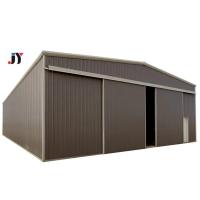 China Industrial Steel Garage Prefabricated Quonset Building with Entry Door Kit Designs for sale